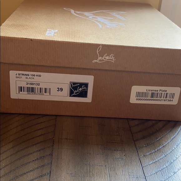 Christian Louboutin | Shoes | Christian Louboutin J String 0 Size 39 ...